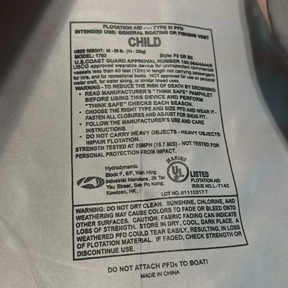 Maui and Sons | Swim | Maui Sons Type Iii Pfd Life Child Jacket | Poshmark